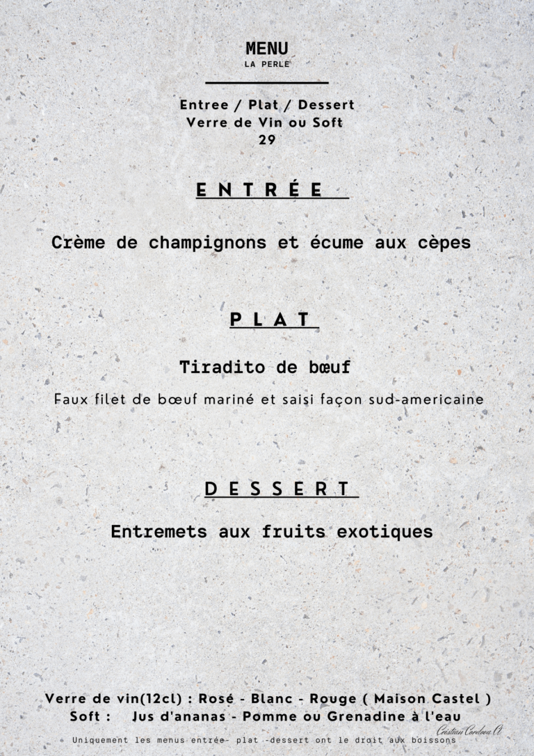 La Perle restaurant - Bistronomique - Le Perreux sur Marne